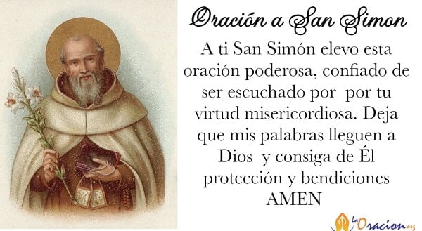 Oración poderosa a San simón 🙏 La oracion